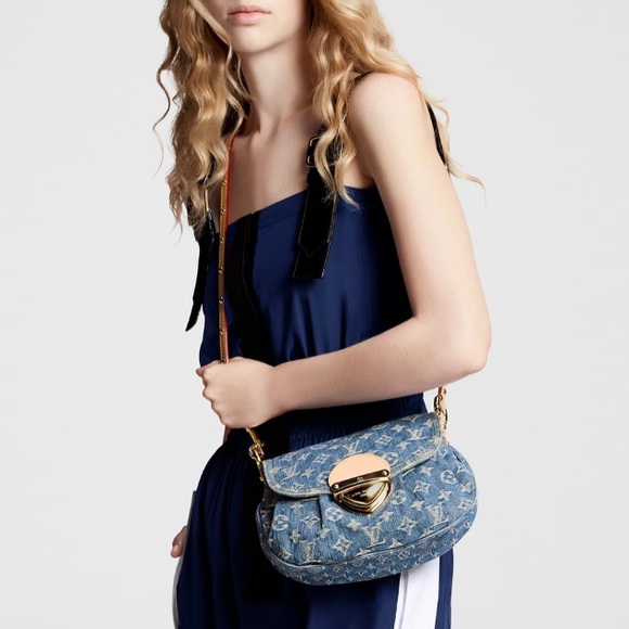 Louis Vuitton | Bags | Louis Vuitton Sunset Bag Monogram Denim Remix ...